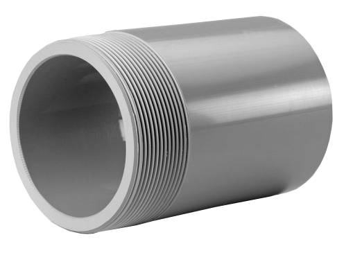 1 1/2” ABS Plain Nipple to 1 ½” BSP Thread